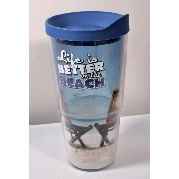 tervis | Dining | Tervis Tumbler 24 Oz Life Is Better On The Beach With ...